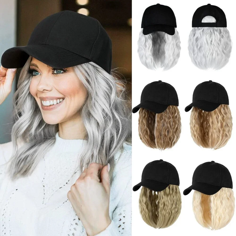 Lansigreen | Accessories | New Lansigreen Baseball Cap With Hair ...